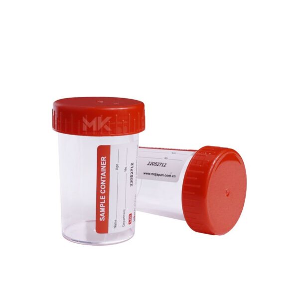 Transparent Urine Container 40ml M0344 - MK PACK